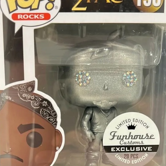 Funko | Other | Rare Tupac Metallic Funko Pop | Poshmark